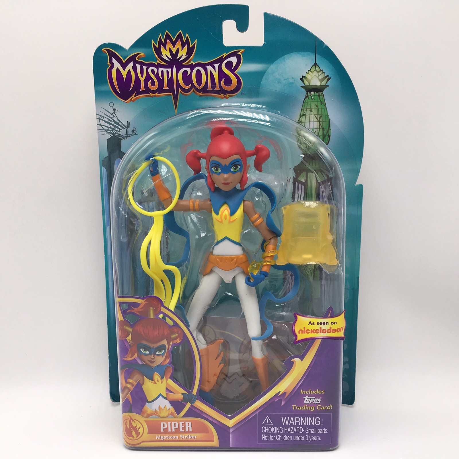 SEALED Mysticons Piper Willowbrook Striker 7" Figure with Hoop ...