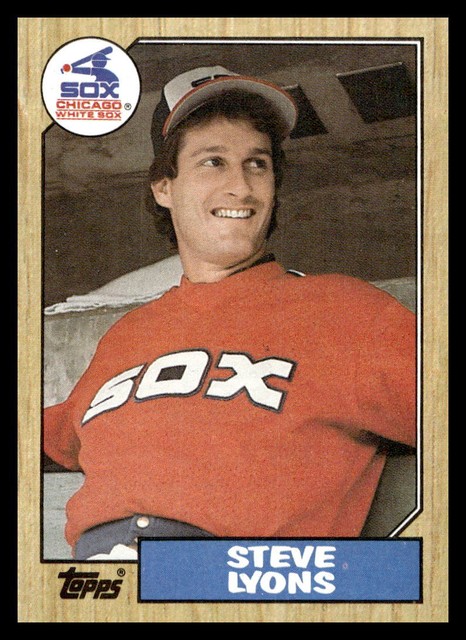 1987 Topps - #511 Steve Lyons for sale online | eBay
