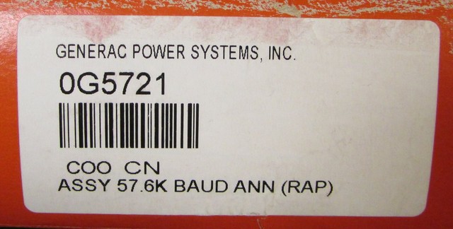 0G5721 Remote Annunciator Keypad 21 Light Generac for sale online | eBay