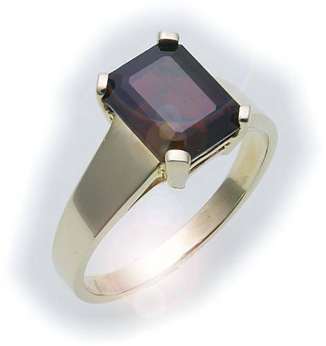 Women's Ring M.Granat IN Gold 333 Garnet Ring Yellow Gold Quality 8109 ...