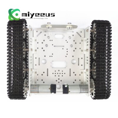 Tank Chassis Caterpillar Crawler Plastic Track Car Chassis Unassembled ...