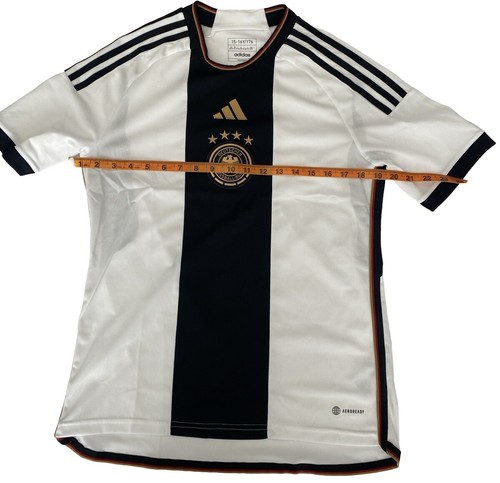 Adidas Germany DFB 2022 Soccer Home Jersey Youth Size XL White Black ...