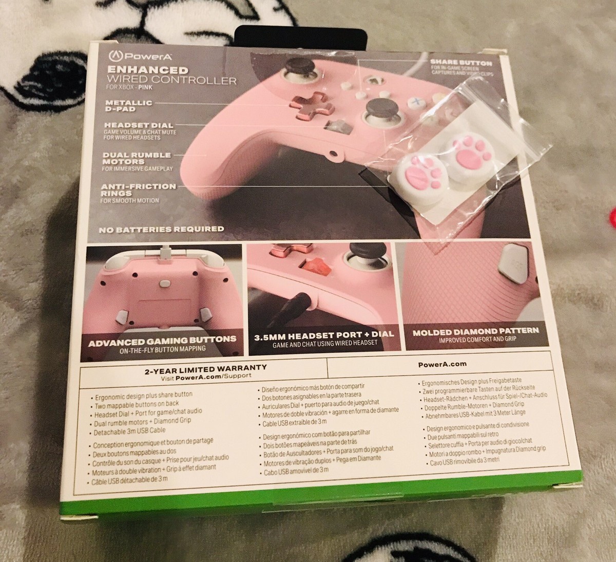 Pink Diamond Xbox Controller