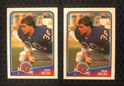 🏈 (2) - 1988 Topps Football #231 - Mark Kelso - Rookie RC - Bills 🏈 | eBay