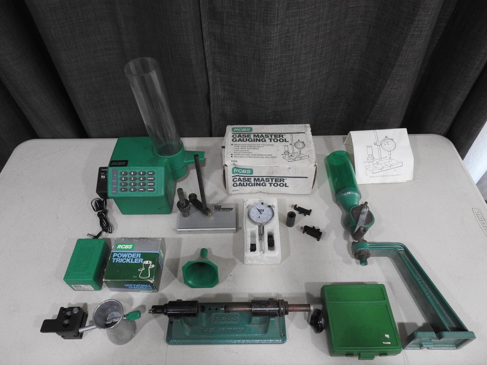 Huge Lot Of RCBS Reloading Equipment | eBay
