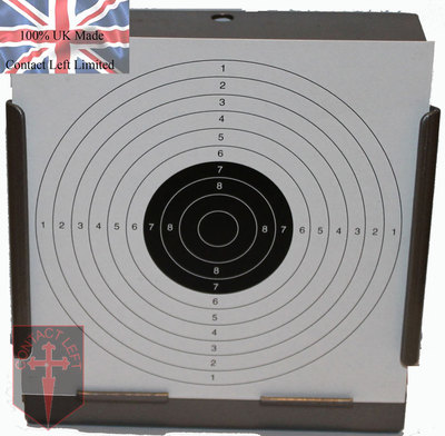 100 Air Rifle Shooting Targets 14cm card Pistol Airsoft Gun ( Deluxe ...