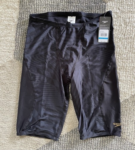 Speedo Swimsuit Mens 36 Deep Storm Jammer Pro LT Support Comfort UPF 50 ...