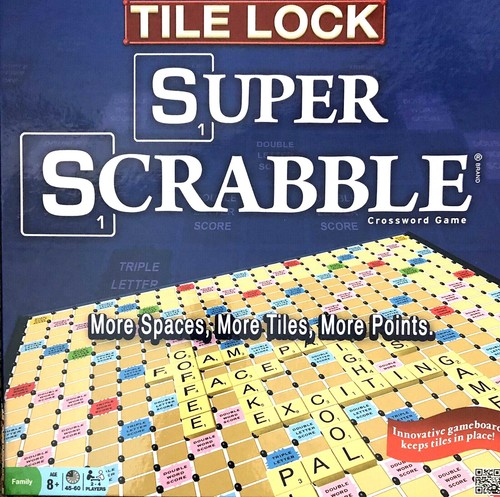 Super Scrabble Tile Lock Letters Genuine Game Individual Replacement ...