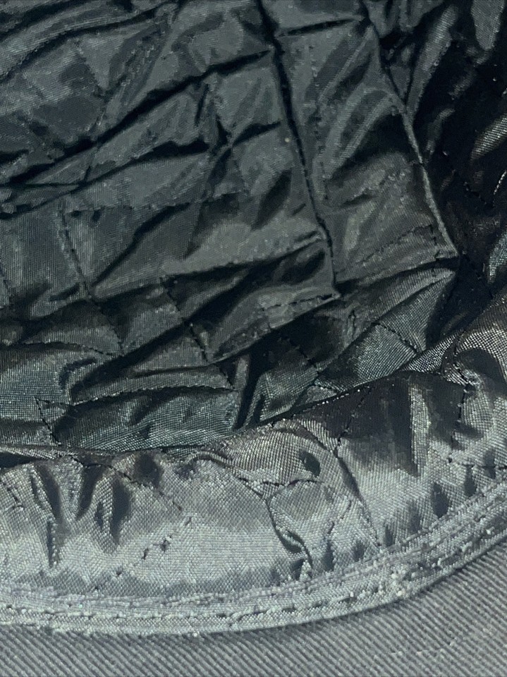 Vintage Blue Corduroy Quilted Ear Flap Hat Hunting Trapping Cap Size 7 ...