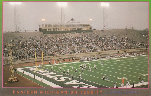 Limited Edition Eastern Michigan University Eagles Rynearson Stadium ...