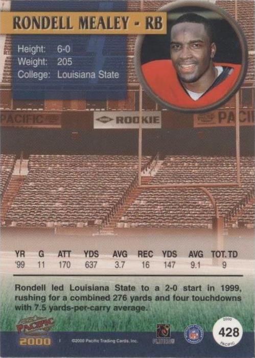 2000 Pacific Rondell Mealey #428 for sale | eBay