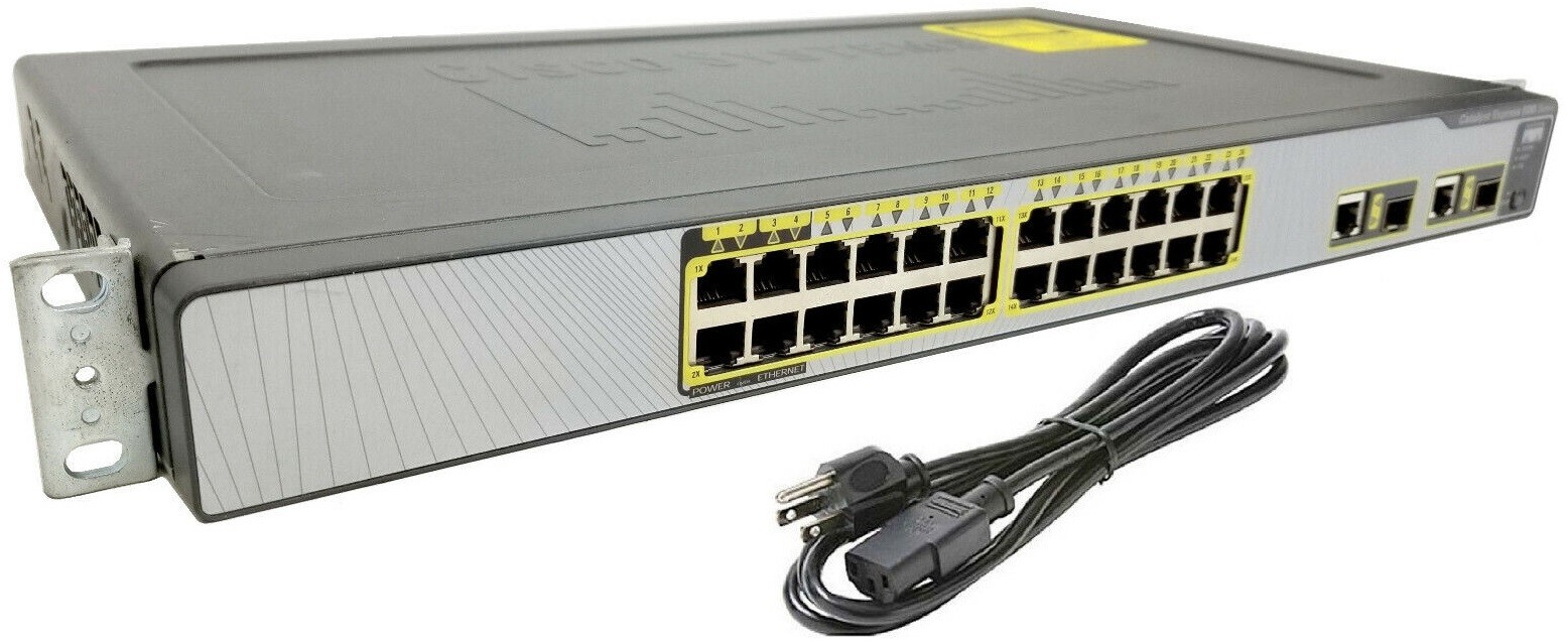 Cisco WS-CE500-24LC 24 Port 10/100 Mbps Catalyst Express 500 Series PoE ...