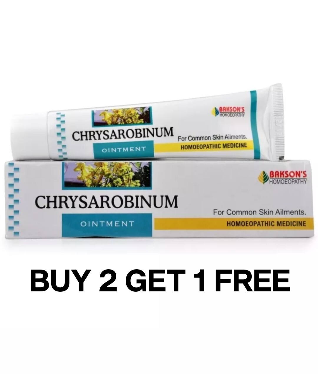 Bakson Chrysarobinum Ointment (25g) helps in Relieving Itching, redness ...