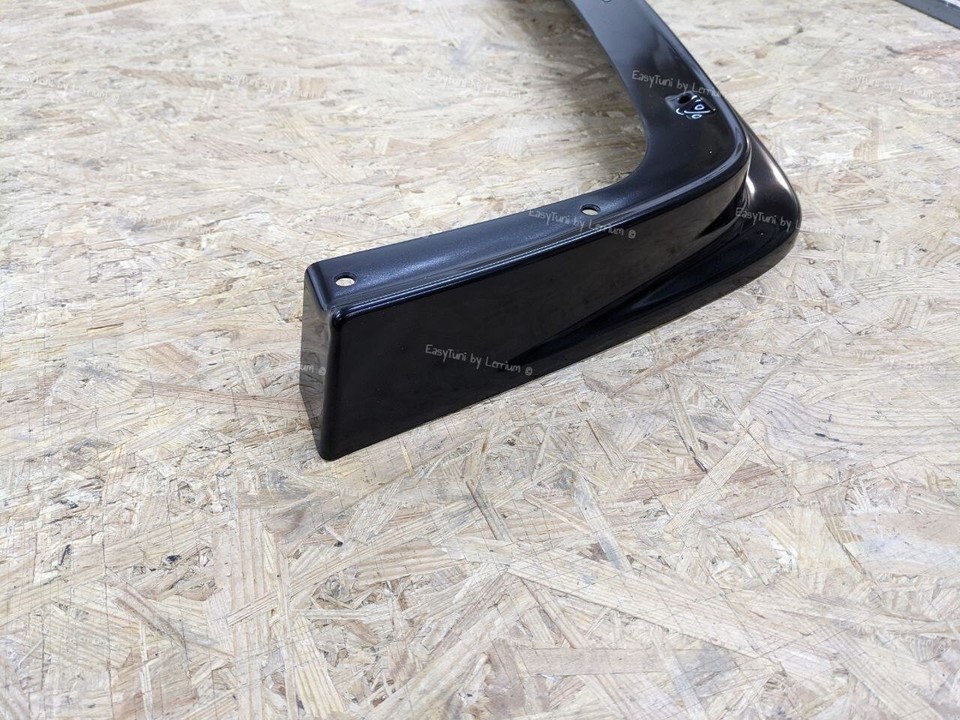 BMW E36 M3 front splitter ltw e36 m3 front lip gt spoiler black shiny ...