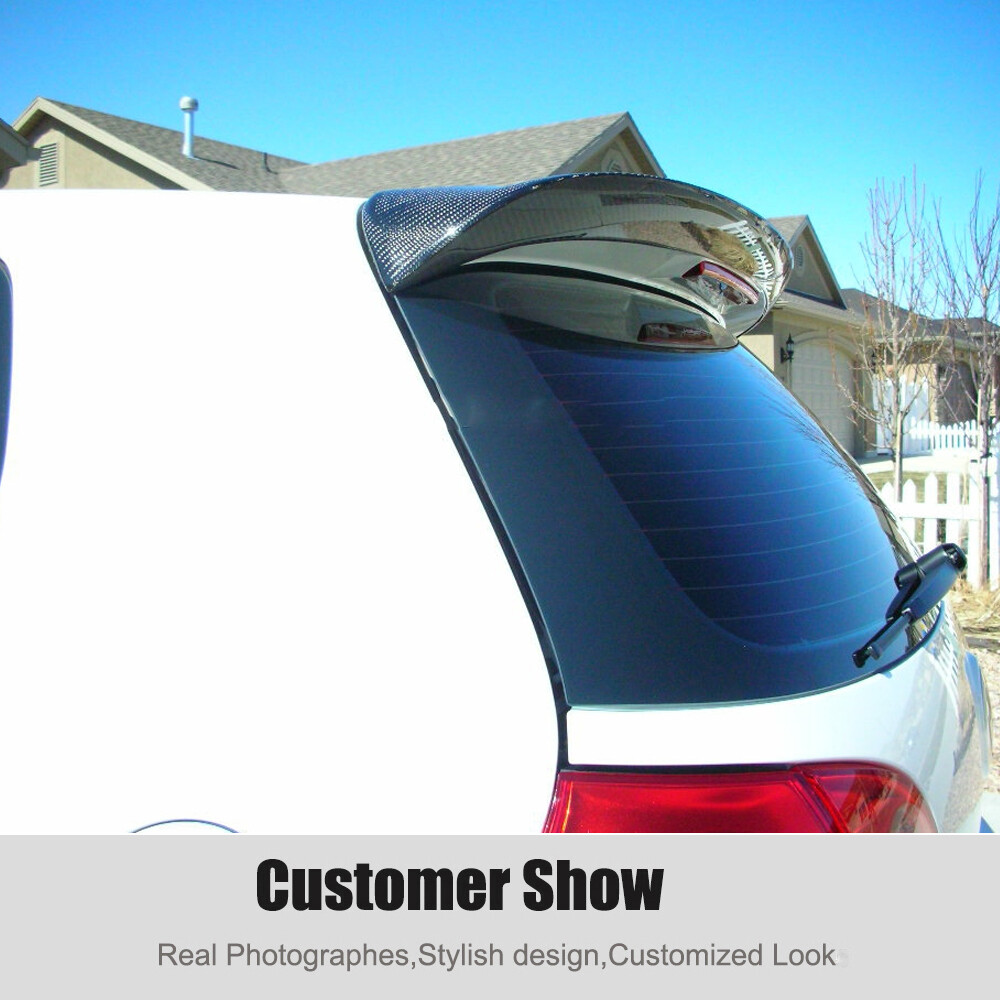 For VW Golf 5 MK5 R32/GTI 2005-2007 Real Carbon Rear Roof Window ...