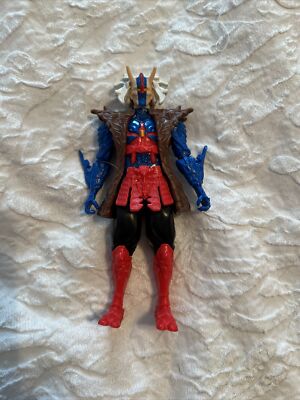 Power Rangers Super Ninja Steel Villain RIPCON Action Figure Red Blue ...