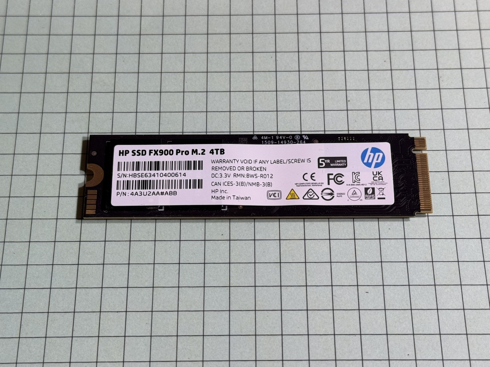 HP FX900 Pro 4TB M.2 NVMe PCI-E Gen4 Internal SSD | eBay