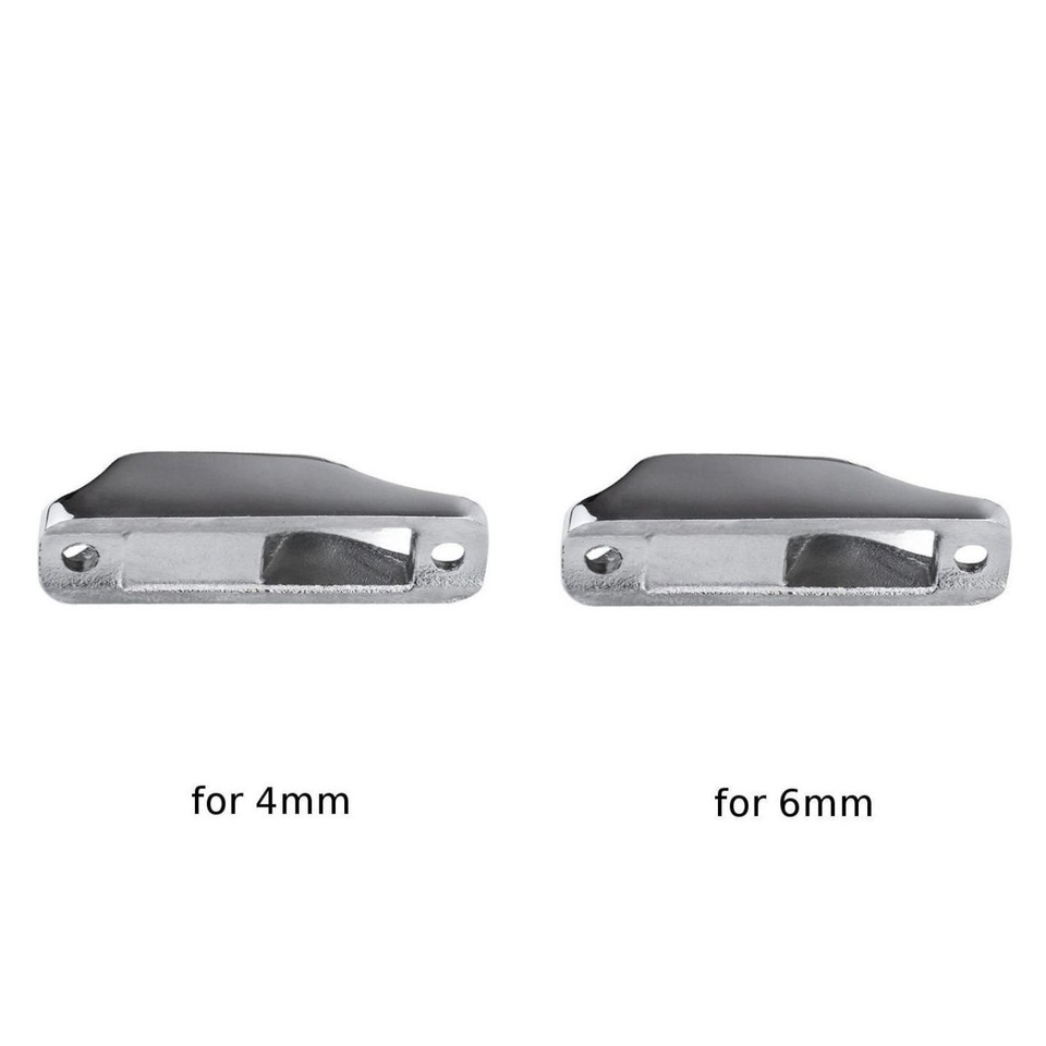 316 Stainless Steel Marine Boat Rope Cleat for Secure Rope Clamping 4mm ...