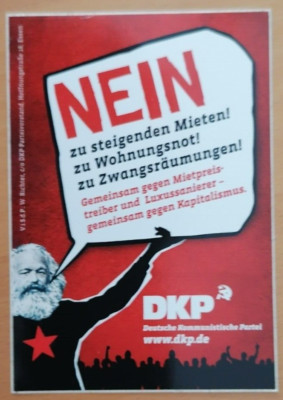 Aufkleber "DKP - Deutsche Kommunistische Partei", 7 x 10 cm | eBay.de