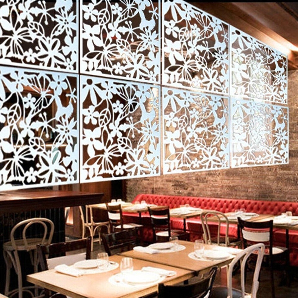 12x Hanging Room Divider PVC Panels Screen Partition Wall Living Room ...