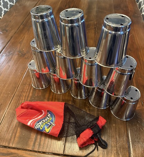 Speed Stacks 12 Metal Weighted Training Cups and Storage Bag | eBay