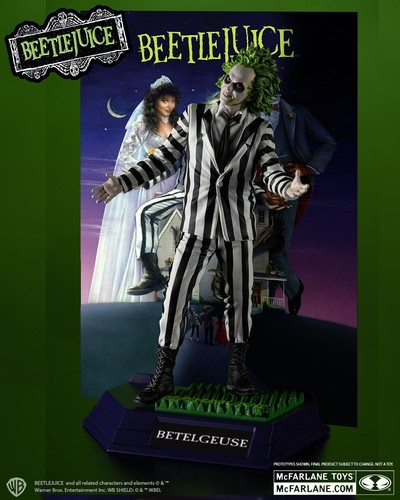 McFarlane Toys Movie Maniacs Beetlejuice 14071 New & sealed | eBay UK