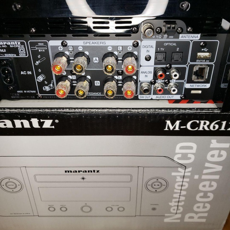Marantz M-CR612 Network CD Receiver Bluetooth Airplay2 AC Manufactured in 2021 | eBay