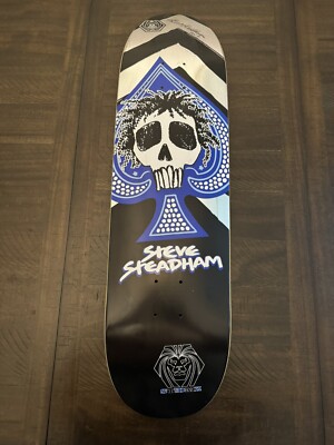 RARE SIGNED Steve Steadham Foil Stedmz Pro Model Autograph Skateboard ...