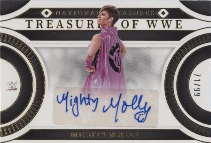 2024 Panini National Treasures WWE - Treasures of WWE Signatures Mighty ...