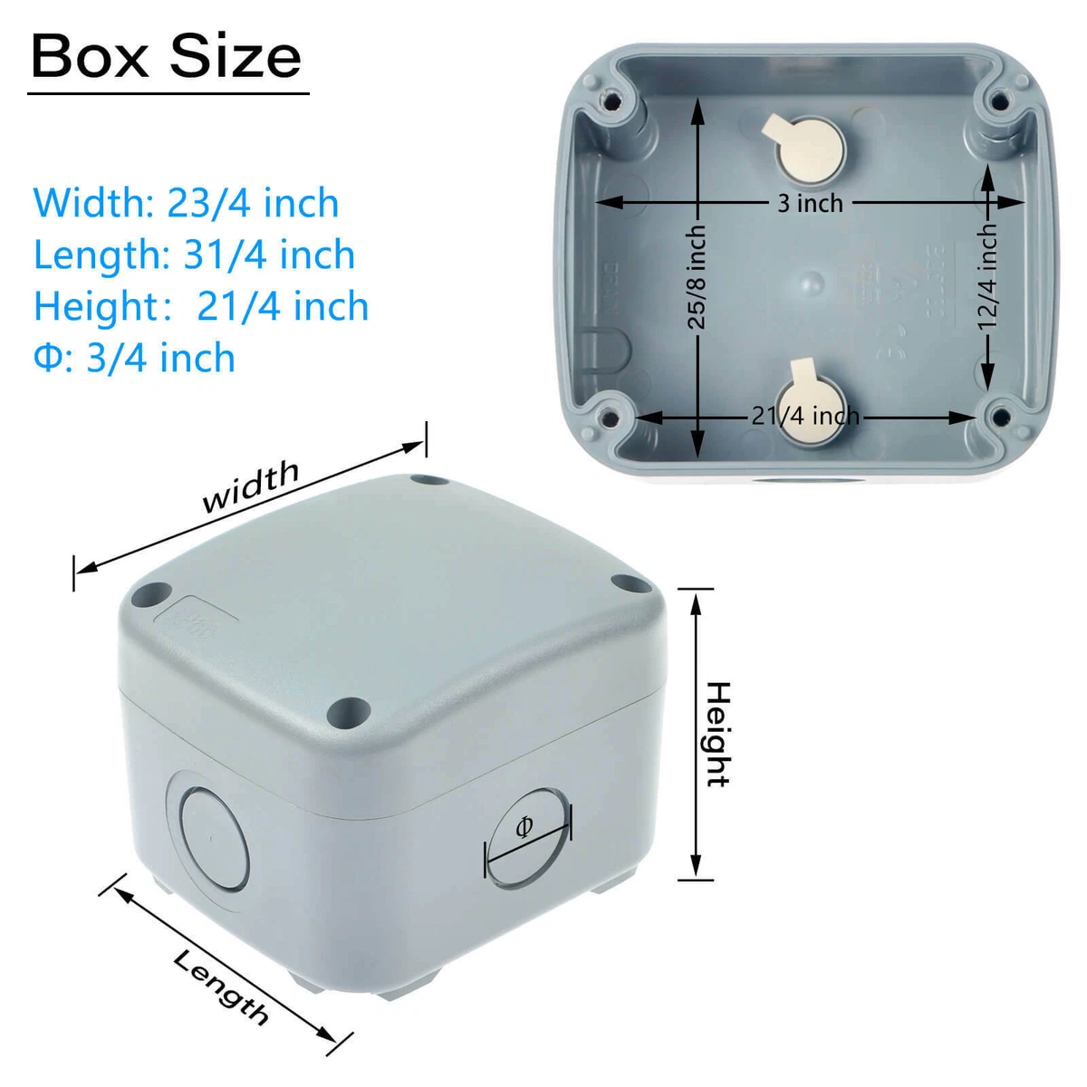 Electrical Junction Box Dimensions