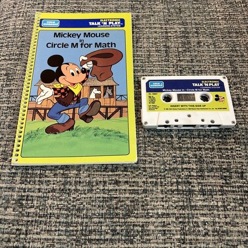 Child Guidance Talk ‘N Play Disney Mickey Mouse Circle M For Math Book ...