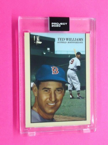 Ted Williams 2020 TOPPS MMXX PROJECT 2020 Card #90 RED SOX | eBay Australia