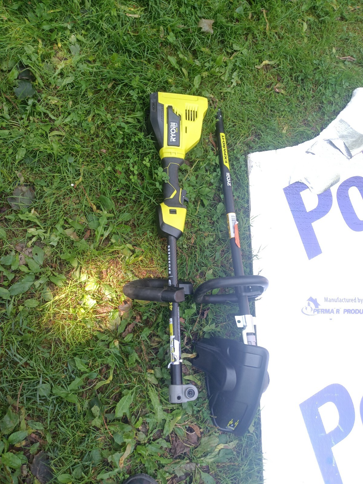 Ryobi RY40290VNM 15" 40v HP Carbon Fiber String Trimmer Kit 46396036902 ...