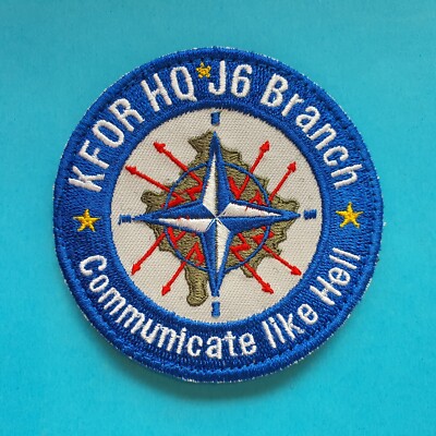 NATO KFOR Headquarters J6 Branch Austria Germany Ireland Hungary ...