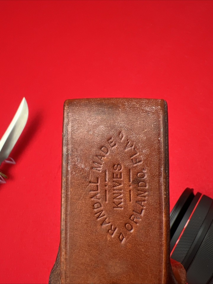 Vintage Randall Model 3 Hunter 5” Blade “S MARKED” W/ Sheath! | eBay