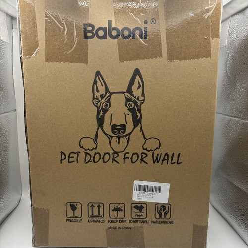 Baboni Pet Door for Wall, Steel Frame, Dog Door (Small Up To 12lbs) | eBay
