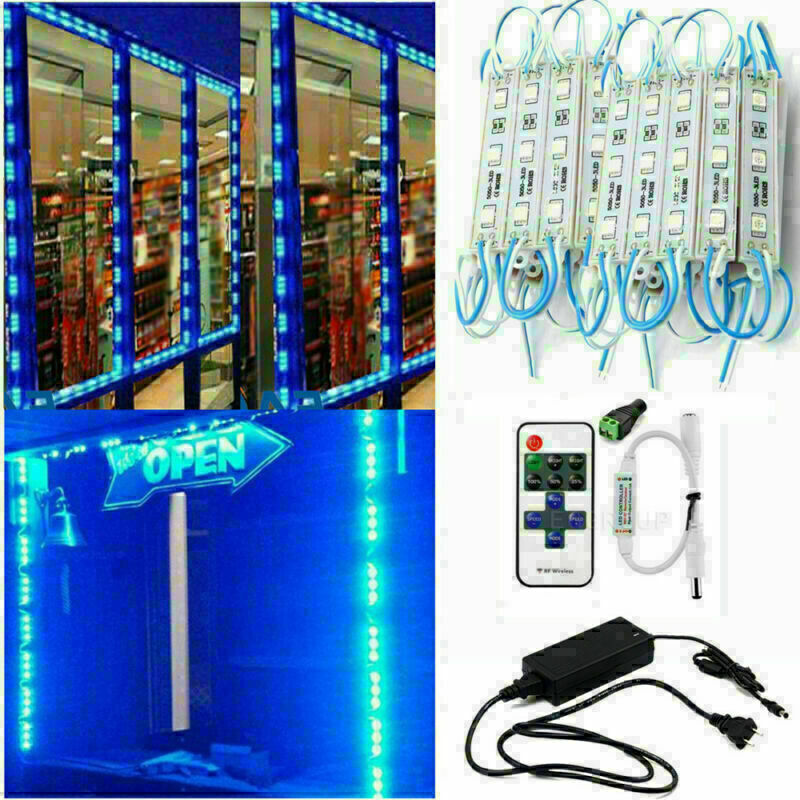 Brightest Store Front LED SMD Window Light Module with 12V power supply ...