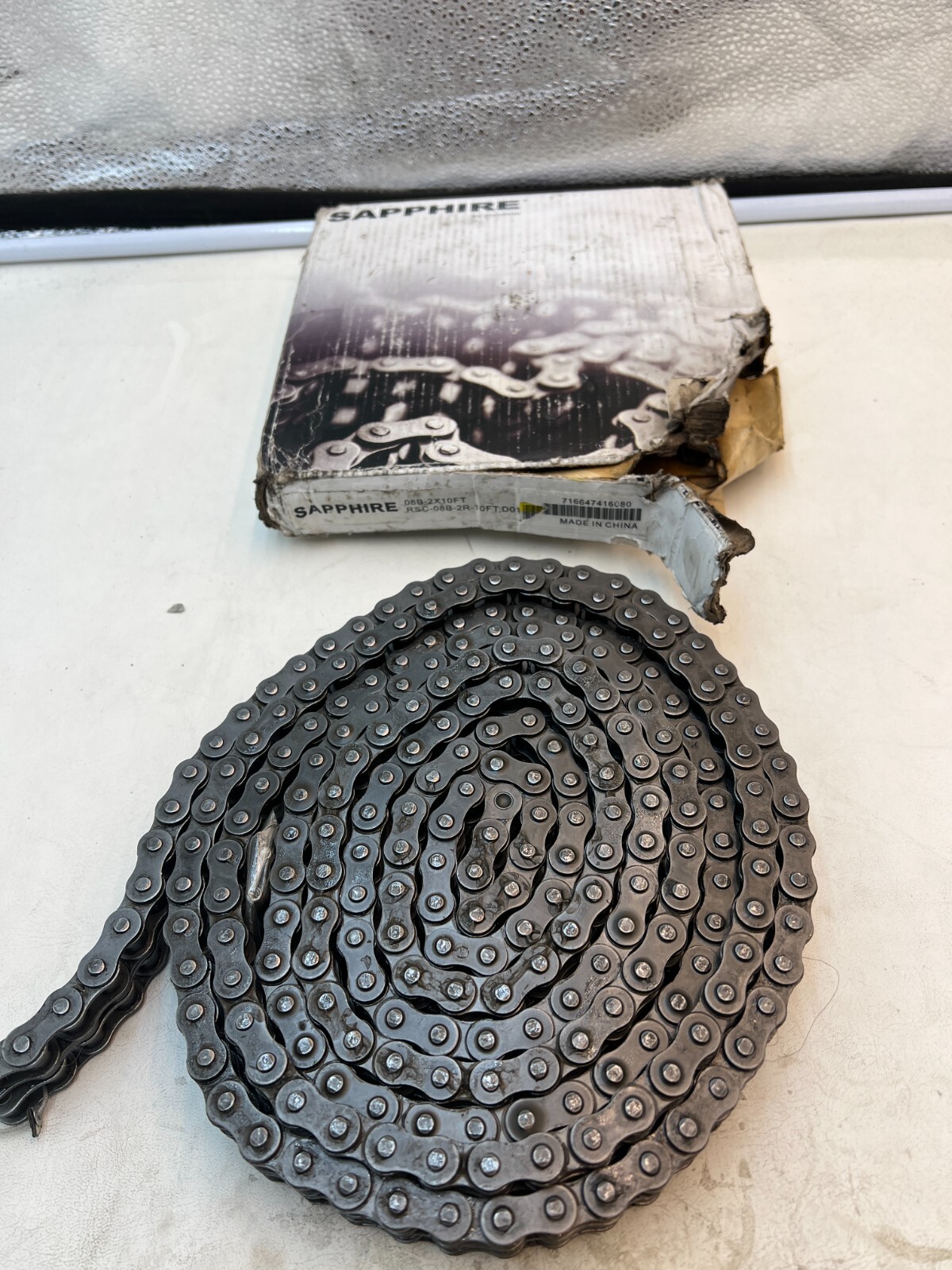 (QTY 1) Diamond Chain Company Sapphire 08B-2X10FT | eBay