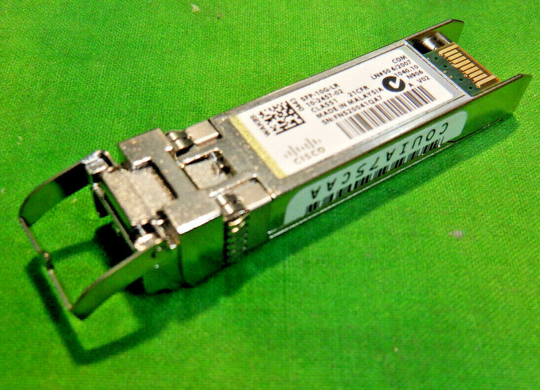 Cisco SFP-10G-LR 10GB SFP+ Single-mode 10km 1310nm Module 10-2457-02 ...