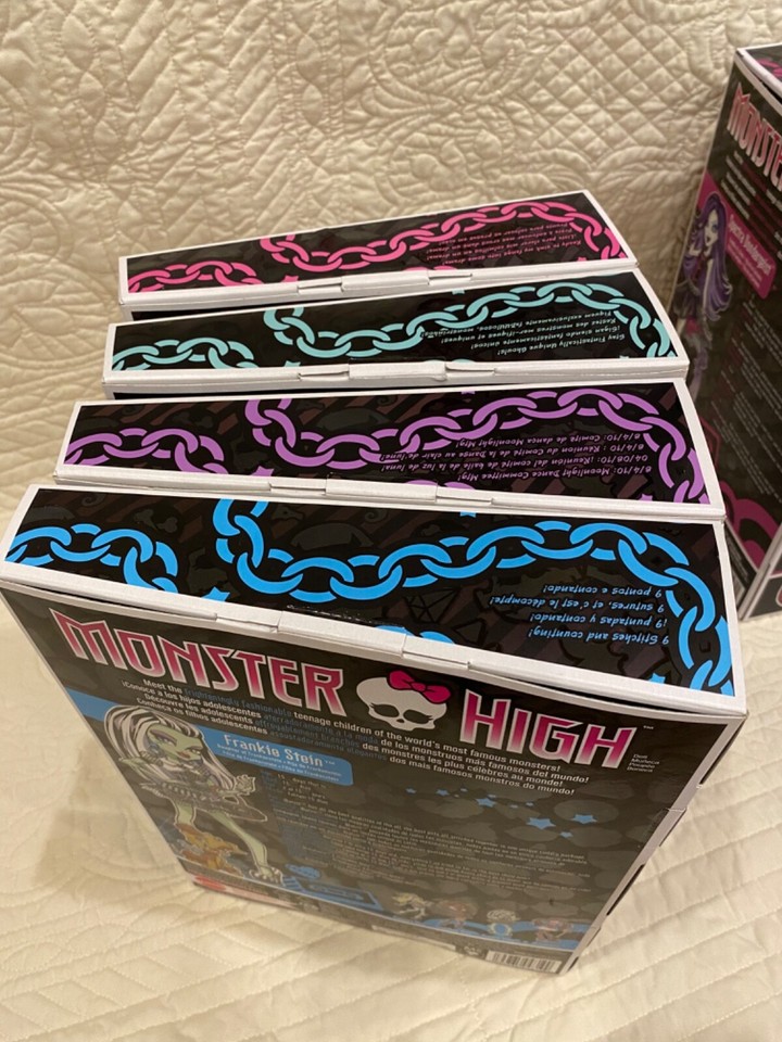 EMPTY Box_Lot 7_Monster High doll 1st Wave G1 Boo-riginal ...