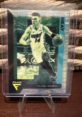 2020-21 Panini Flux Silver Pulsar Prizm Card SP #95 Tyler Herro | eBay
