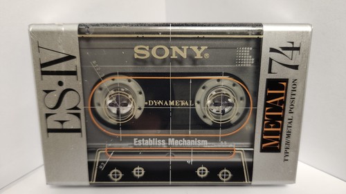 SONY ES IV METAL 74 VS. II TYPE IV BLANK CASSETTE TAPE (1) () for sale ...