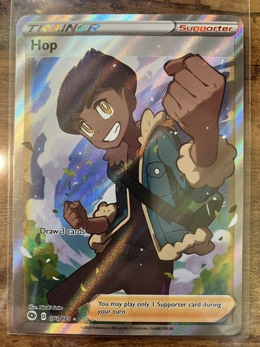 Pokemon Card Hop 073/073 SWSH Champions Path Full Art Near Mint | eBay UK