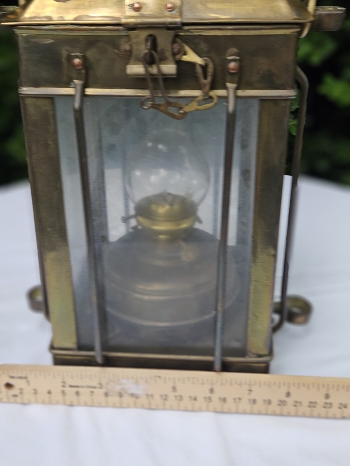 Neptune NR Brass Ship Lantern, Oil Lantern, Original Vintage, Original ...