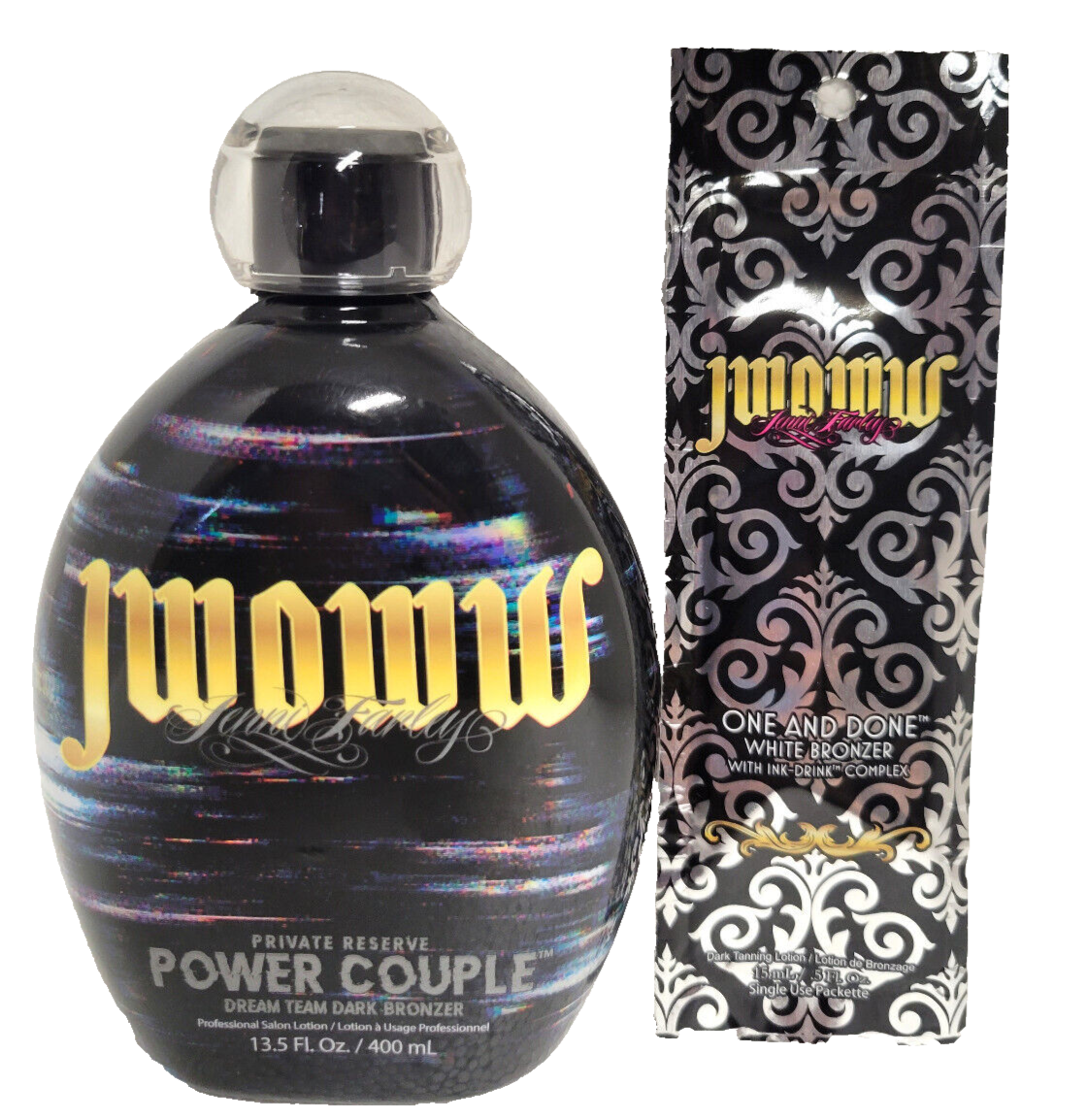 JWOWW POWER COUPLE DARK BRONZER TANNING LOTION BY AUSTRALIAN GOLD FREE ...