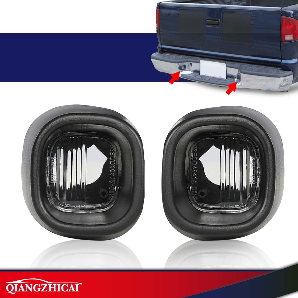Fit For Chevy S10 GMC Sonoma License Plate Light Rear Bumper Tag Lamp ...