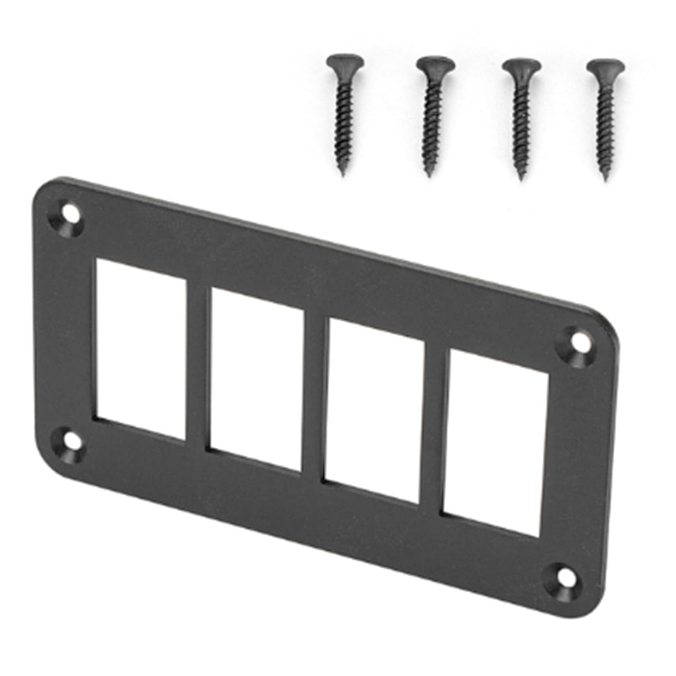 4 Way Rocker Toggle Switch Panel Housing Holder, Switch Panel Housing ...