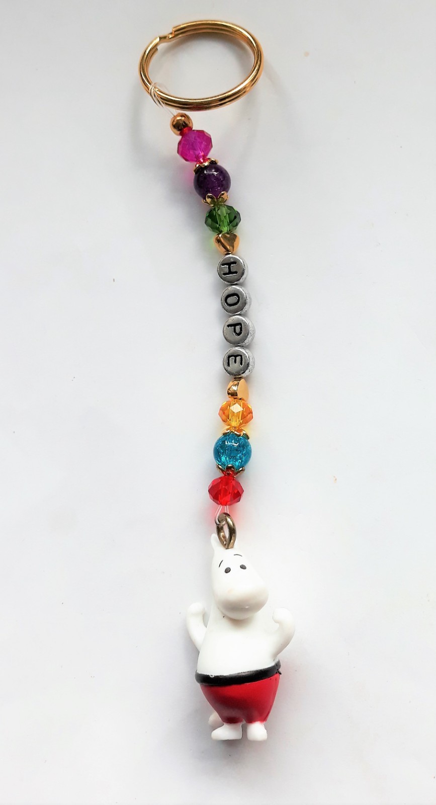 Moomin Lovers personalised keyring / bag charm (you chose the name) 11 ...