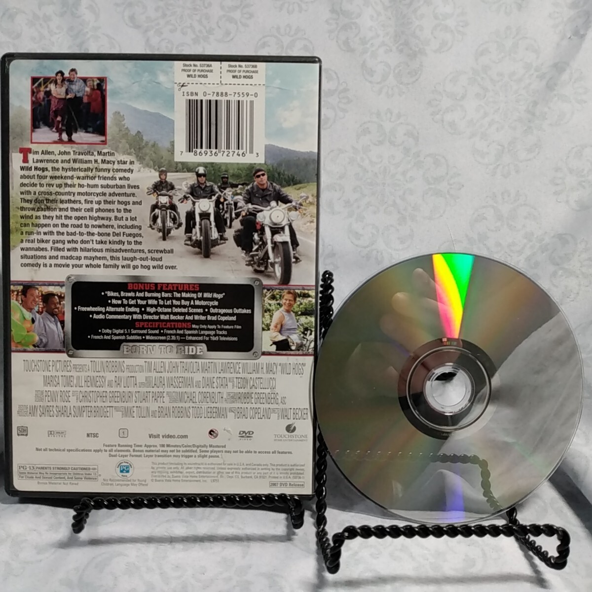 Wild Hogs DVD - Wild Hogs Movie - Tim Allen John Travolta SWB Combined ...