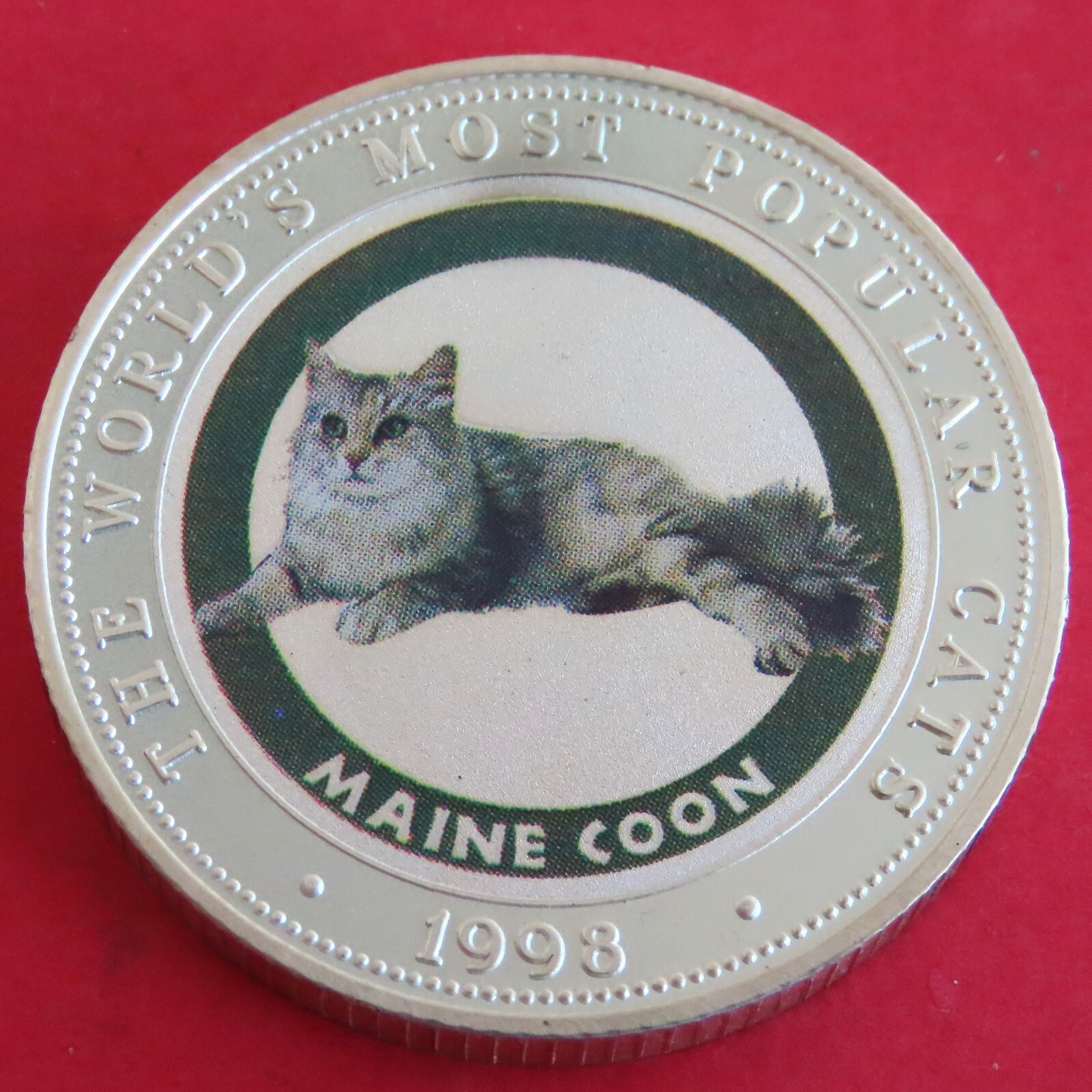 SOMALIA 1998 MAINE COOT CAT PIEDFORT SILVER PROOF 250 SHILLINGS | eBay